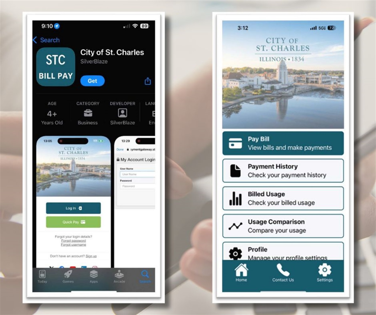 City of St. Charles Launches New Utility Billing App - City Of St ...